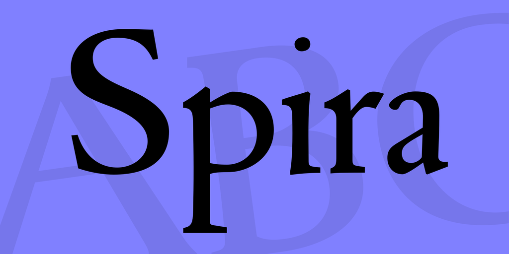Download Spira font | fontsme.com