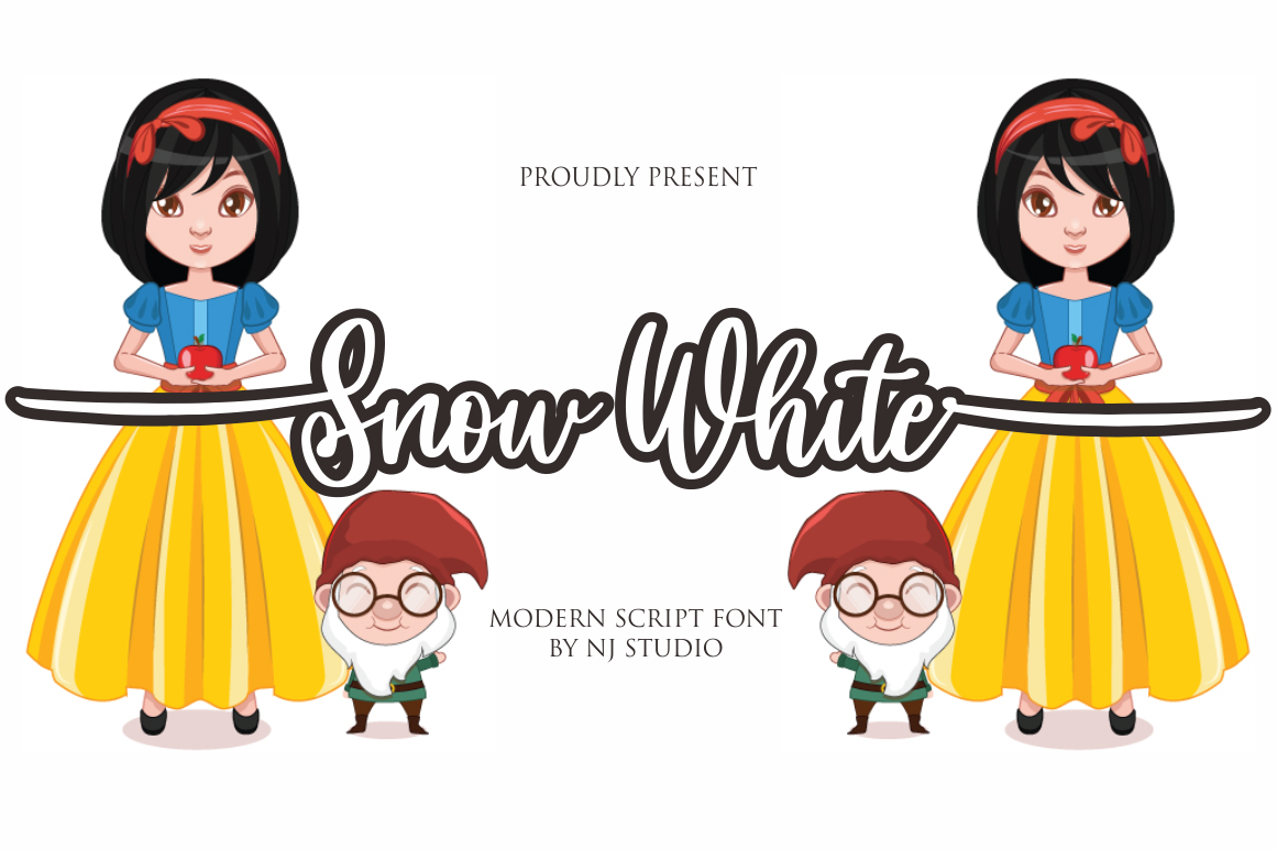 Download Snow White font | fontsme.com