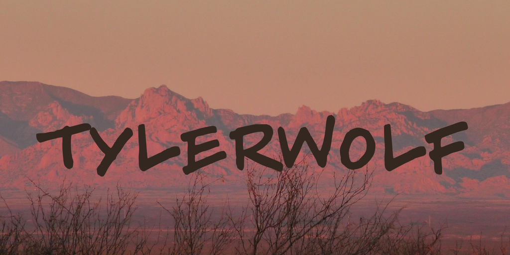 Download Tylerwolf font | fontsme.com