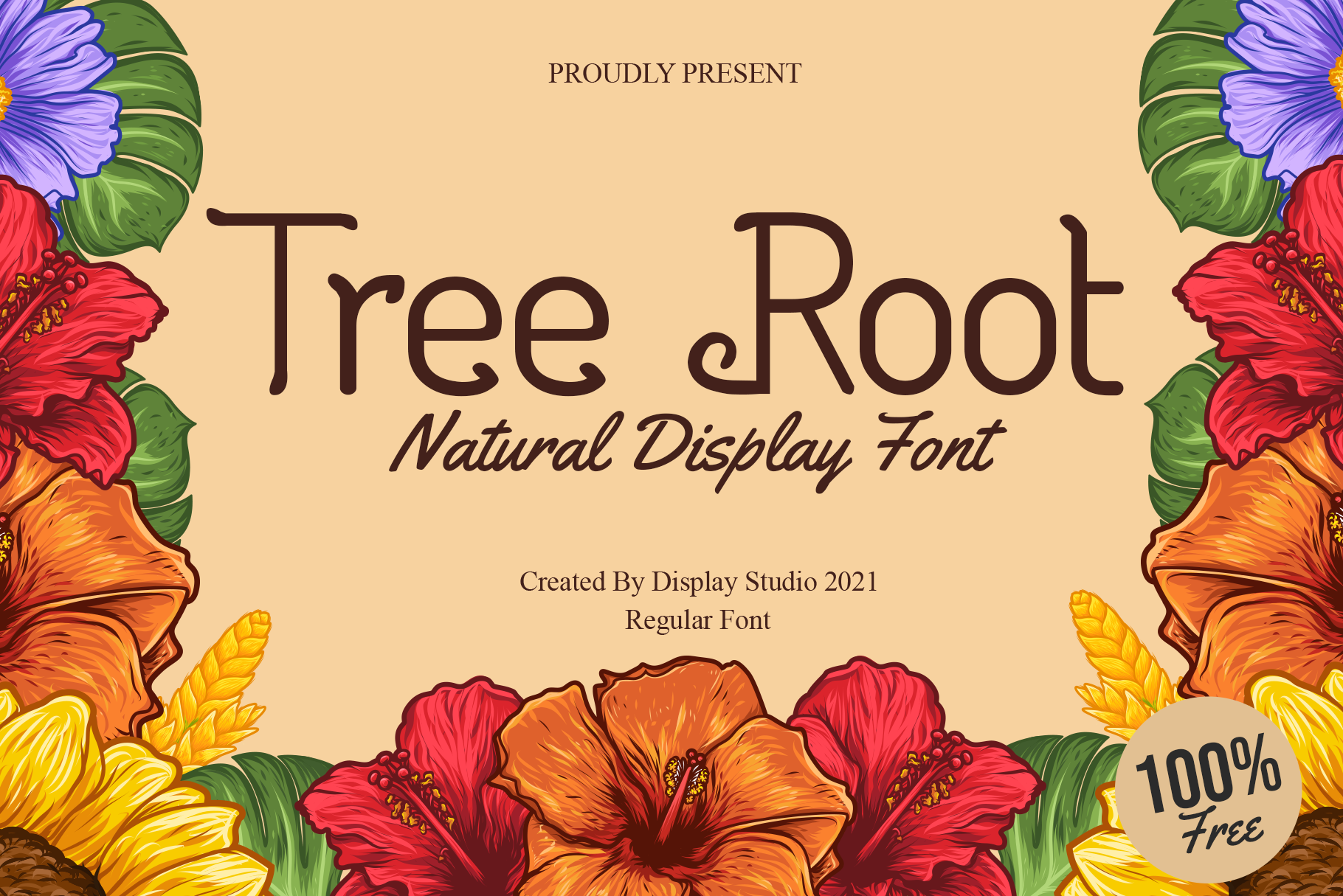 Download Tree Root font | fontsme.com