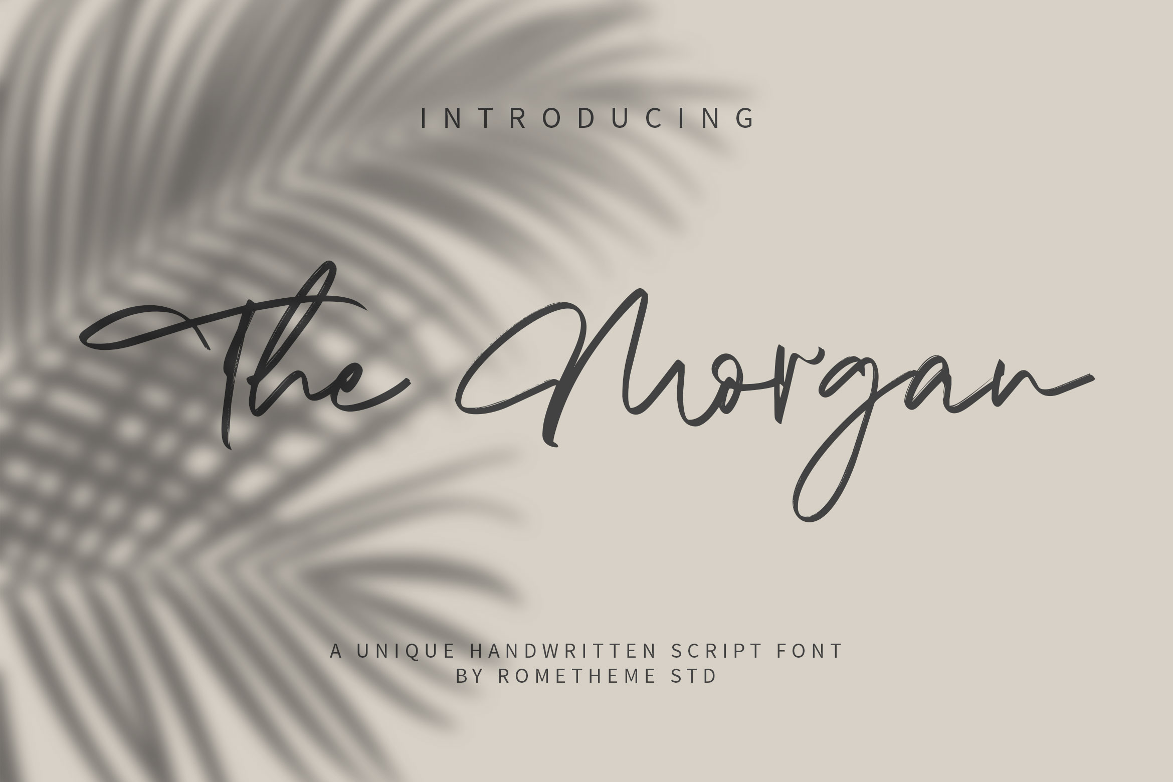 Download The Morgan font | fontsme.com