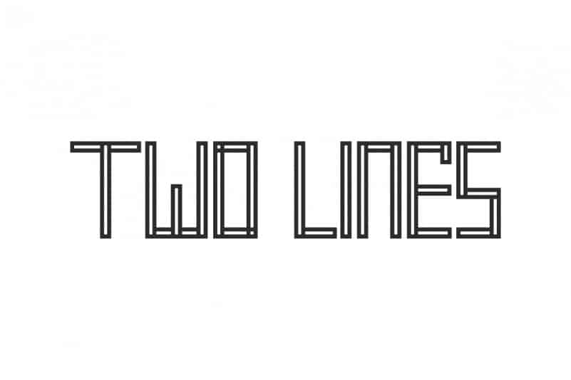 Download Two Lines Demo font | fontsme.com