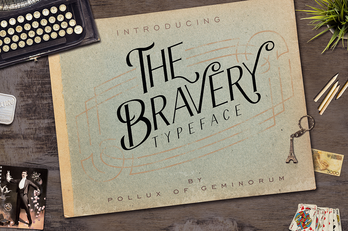 Download The Bravery font | fontsme.com