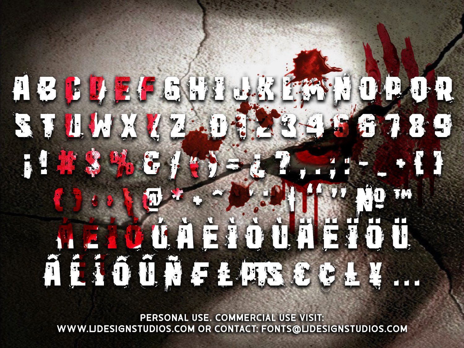 Download The End DEMO font | fontsme.com
