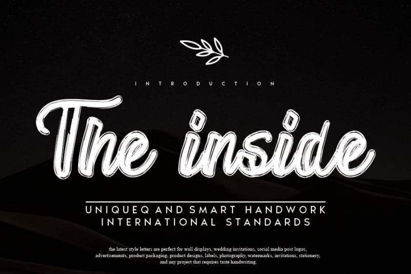 Download The Inside font | fontsme.com