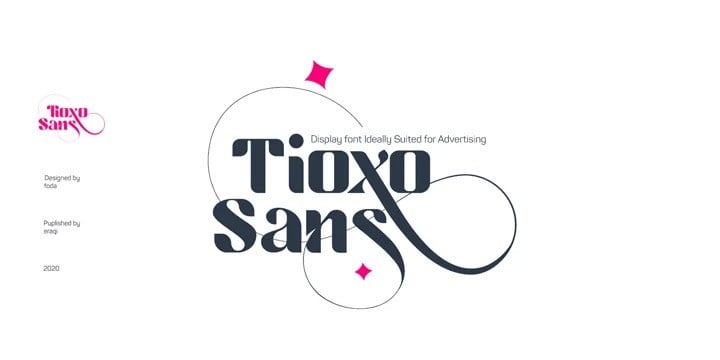 Download TioxoSans font | fontsme.com