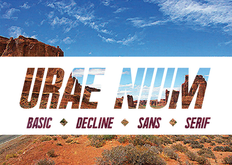 Download Urae Nium font | fontsme.com