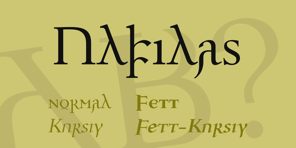 Download Ulfilas font | fontsme.com