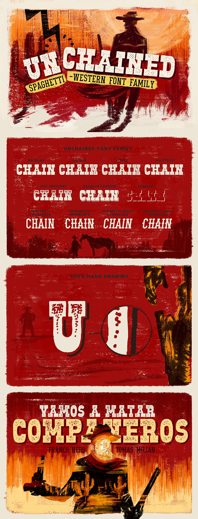 Download Unchained font | fontsme.com