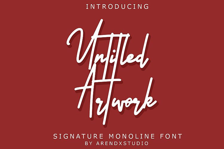 Download Untitled Artwork font | fontsme.com