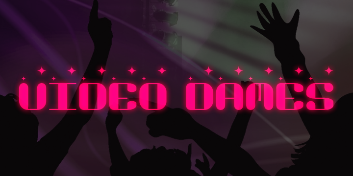 Download Video Dames font | fontsme.com