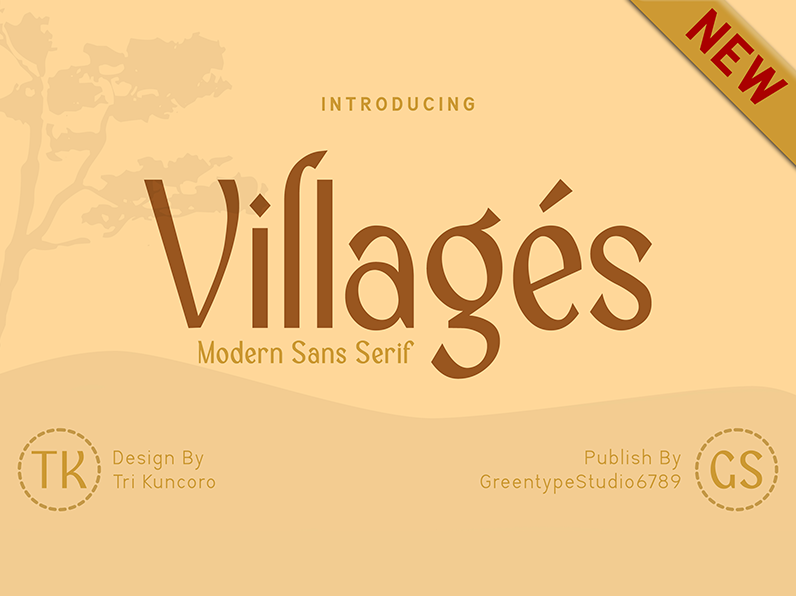 Download Villages font | fontsme.com