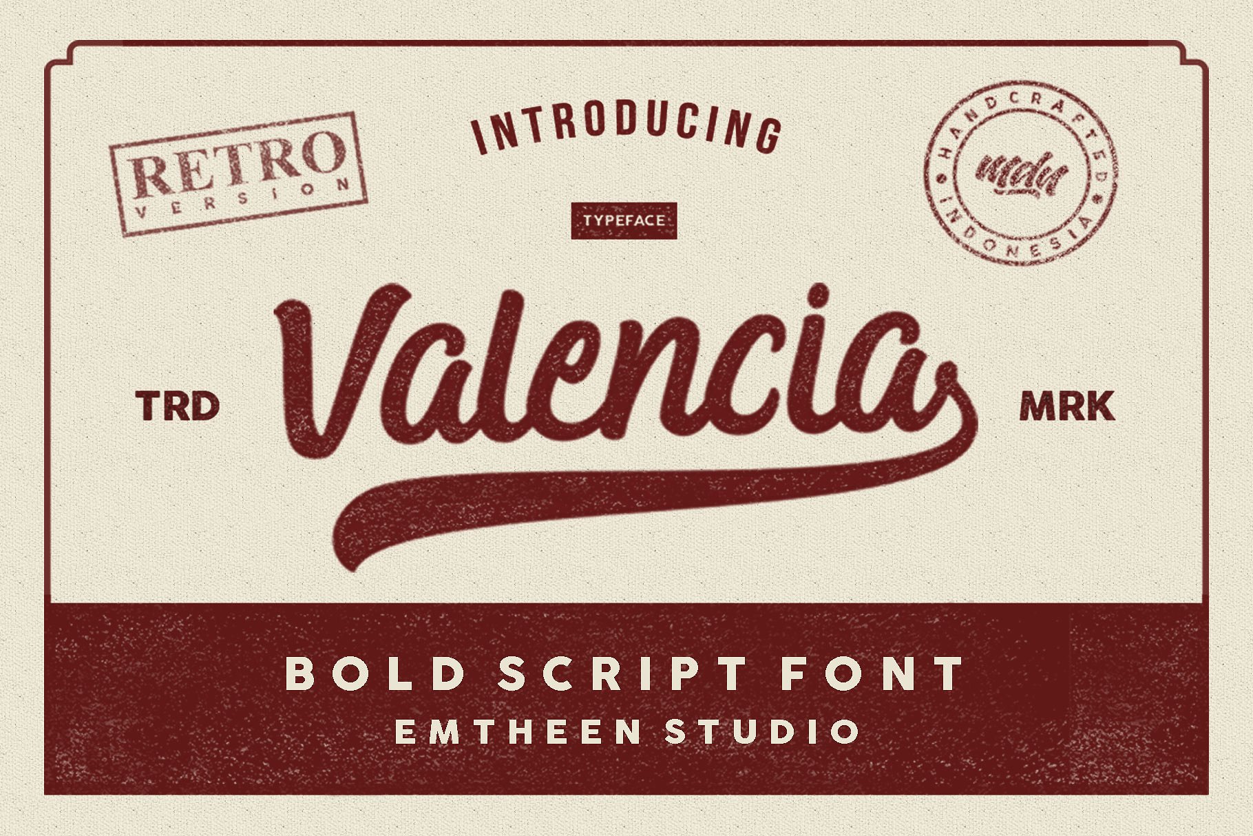 Download Valencia Script font | fontsme.com