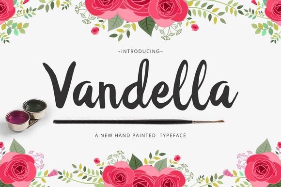 Download Vandella font | fontsme.com