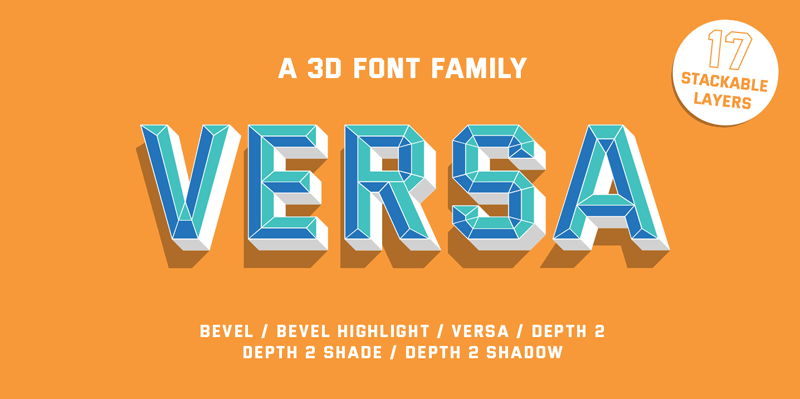 Download Versa font | fontsme.com