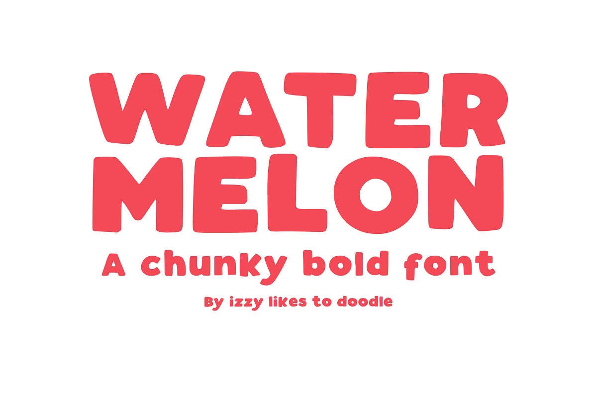 Download Watermelon font | fontsme.com