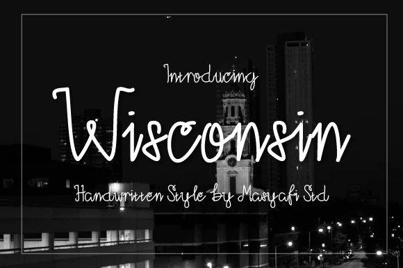 Download Wisconsin font | fontsme.com