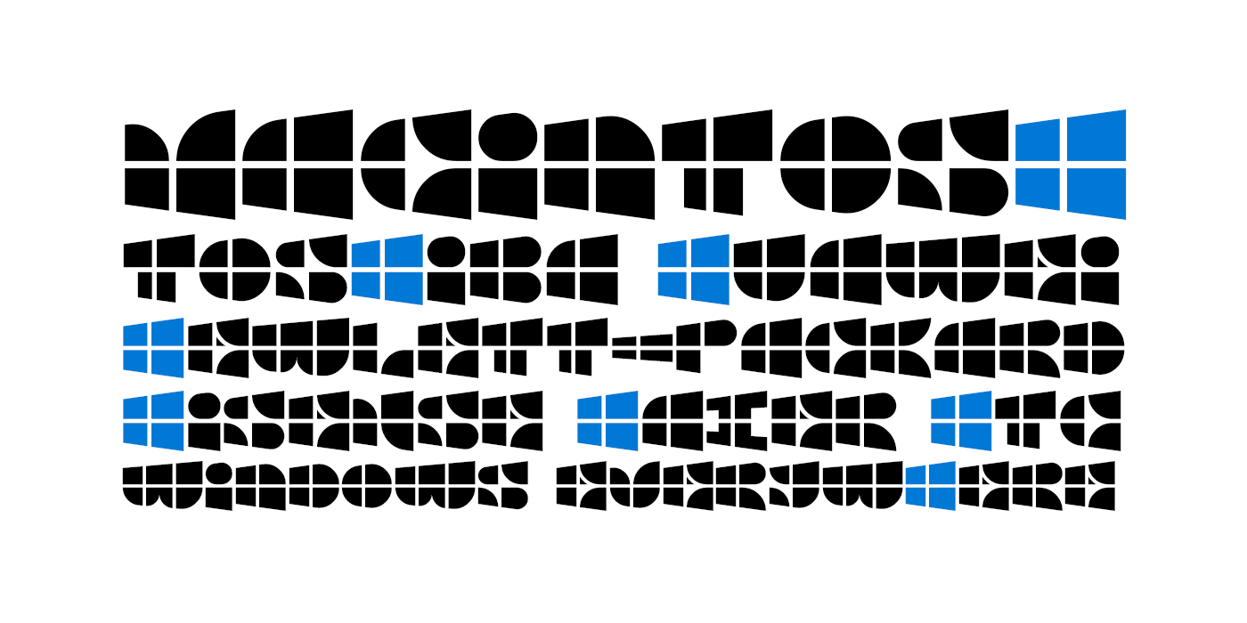 Download Windows Icon Font font | fontsme.com