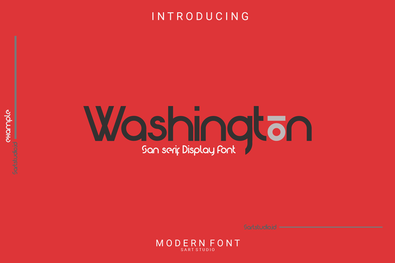 Download Washington font | fontsme.com