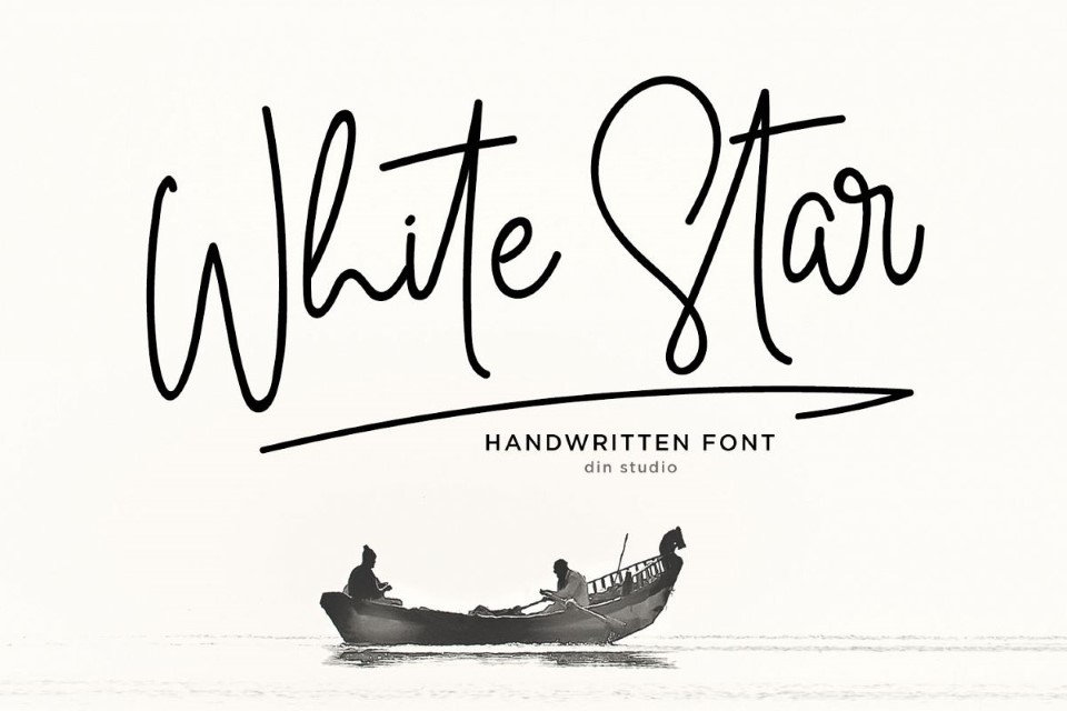 Download White Star Personal Use font | fontsme.com