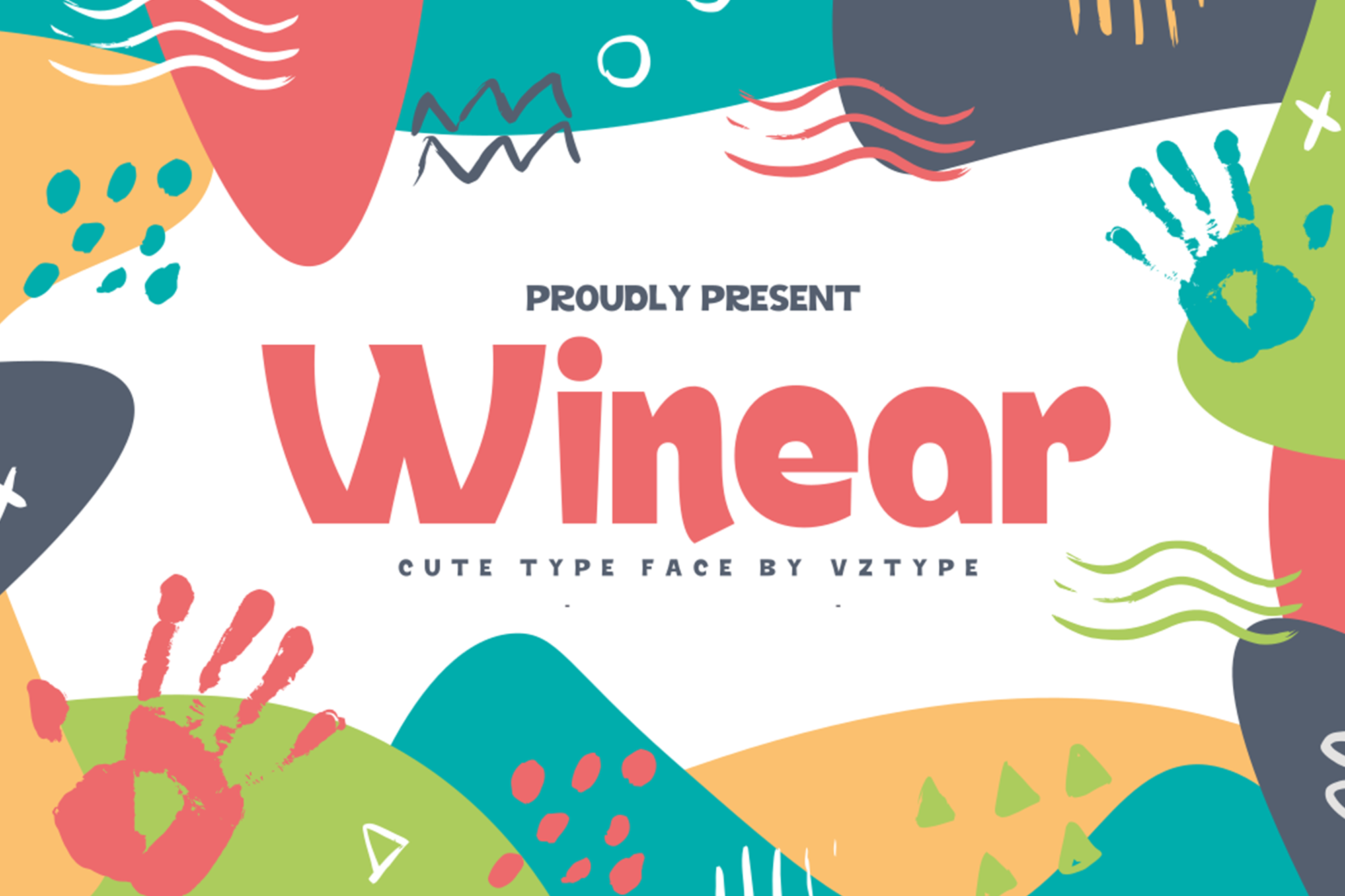 Download Winear font | fontsme.com
