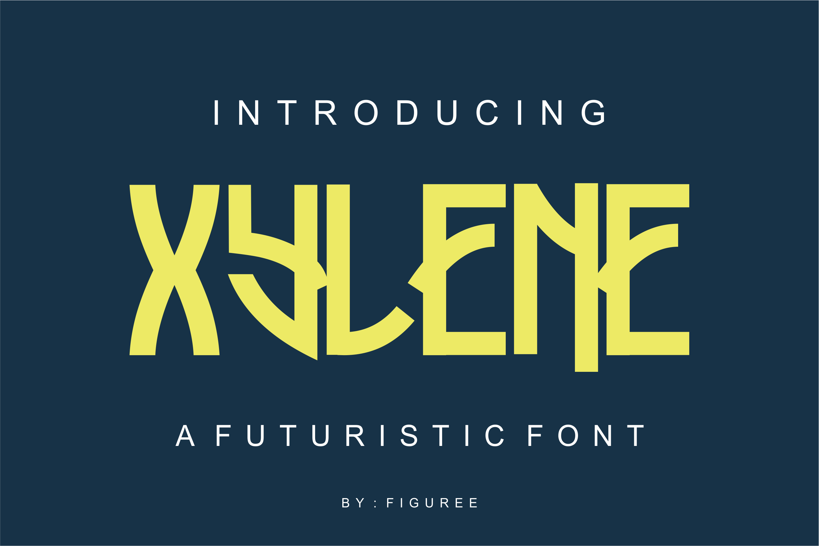 Download Xylene font | fontsme.com