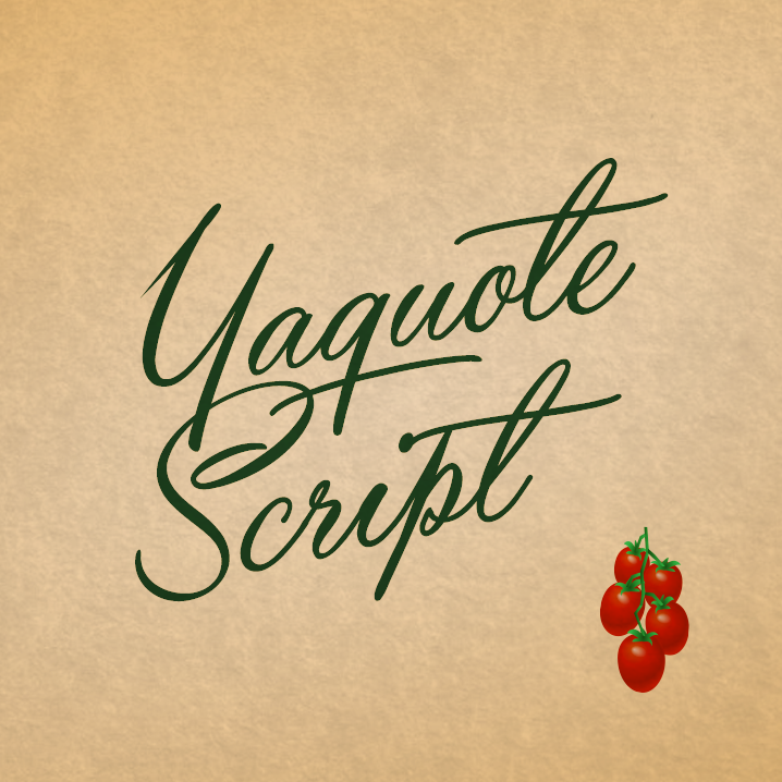 Download Yaquote Script font | fontsme.com