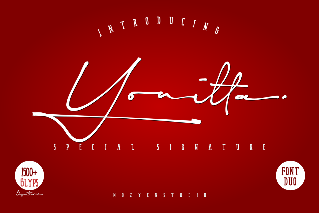 Download Yonitta font | fontsme.com