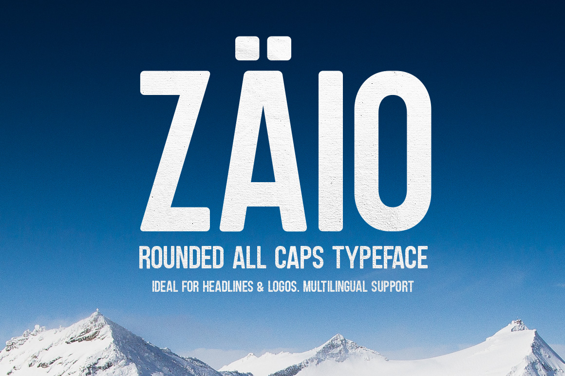 Download Zaio font | fontsme.com