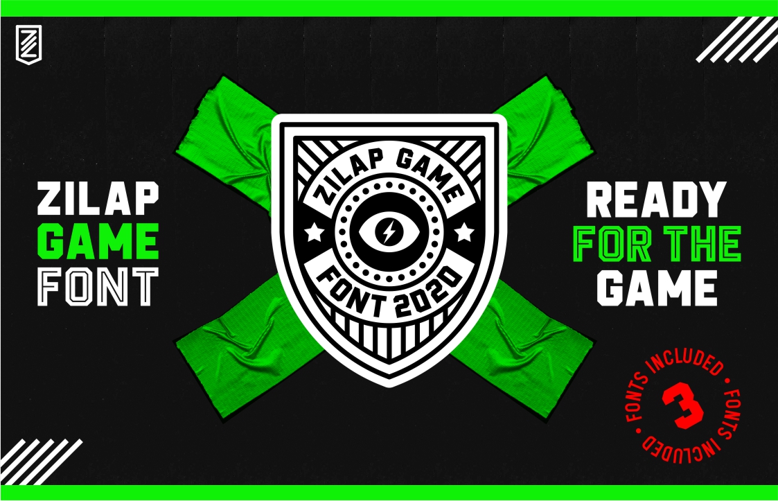Download ZILAP GAME Personal Use font | fontsme.com